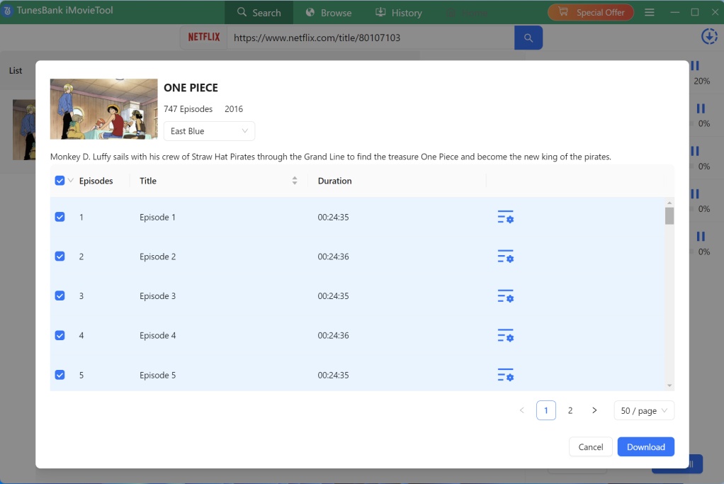 Como baixar todos os episódios de One Piece [legendado/dublado em inglês]